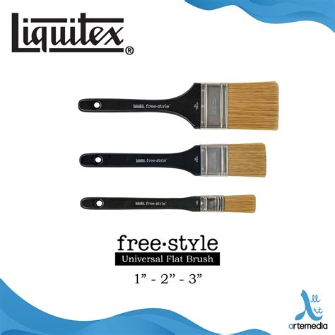 Jual Liquitex Freestyle Universal Flat Brush Kuas Acrylic Artist Grade
