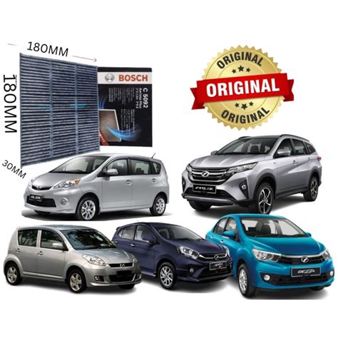 Bosch Carbon Cabin Air Cond Filter 0986af5092 Air Conditioner Filter