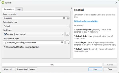 Tutorial Stream And Catchment Delineation Calculate Channel Network Ocwgis