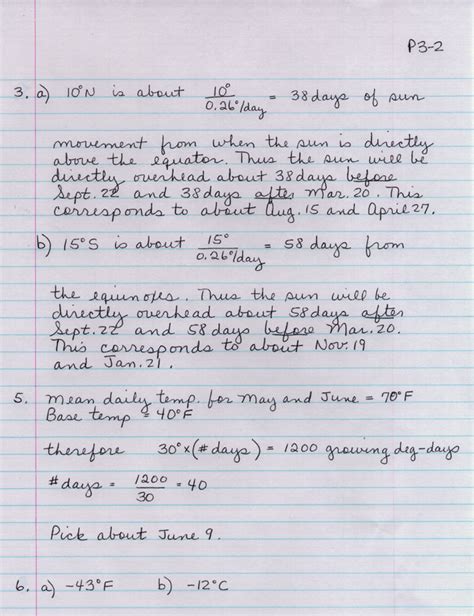 Answers To Problems And Exercises Met 1010 Spring 2005