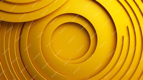 Abstract yellow spiral background with copy space Vector illustration | Premium AI-generated image