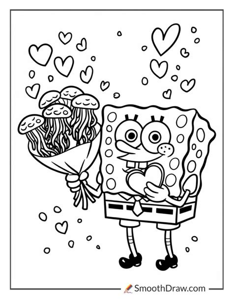 Coloring Pictures Of Spongebob Characters