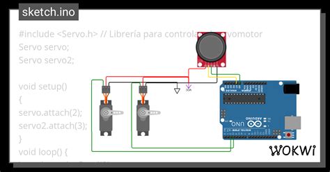Servojoystick Copy Wokwi Esp32 Stm32 Arduino Simulator