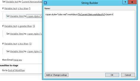 Formatting Content In Workflow Email Microsoft Qanda