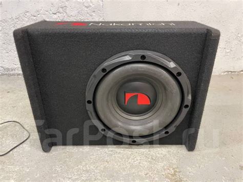 Сабвуфер Nakamichi nbx25m 1000w, компонентные, 150 Вт, активный, с ...