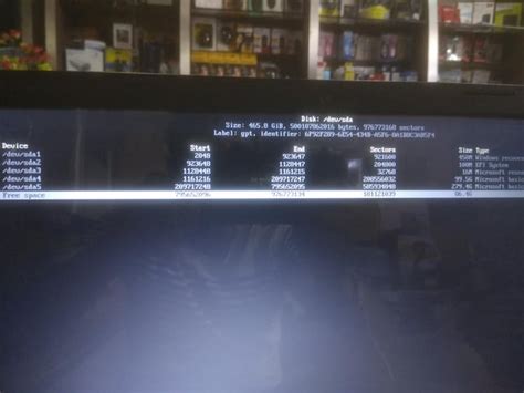 Help Me Partitioning Drive For Arch Dual Booti Have Gpt Position R