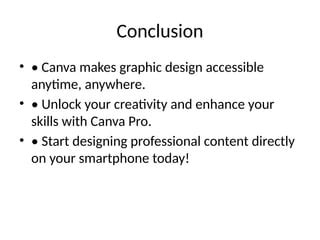 NYSC Graphic Design Canva Presentation Pptx