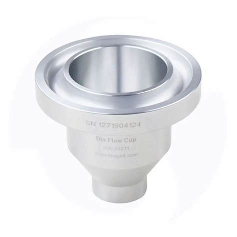 Stainless Steel Aluminum Din Flow Cup For Laboratory At ₹ 10174piece