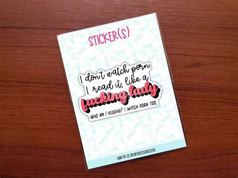 Spicy Book Stickers For Book Journal Smut Stickers For Etsy