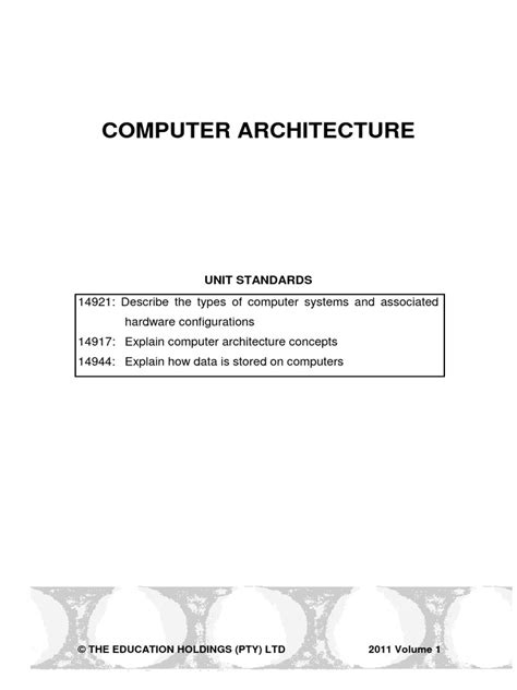 computer architecture pdf multi core processor central processing