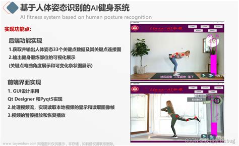 基于人体姿态识别的ai健身系统浅谈 Toy模板网