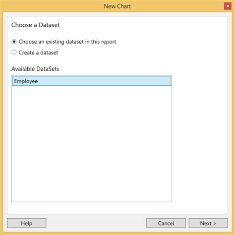 Draw Chart Report Item Reportdesigner Wpf Syncfusion
