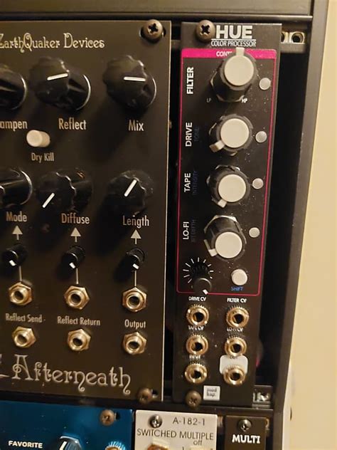 Modbap Modular Hue Audio Color Processor 2021 Black Reverb
