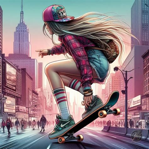 Skater by GalleryBrisArt on DeviantArt