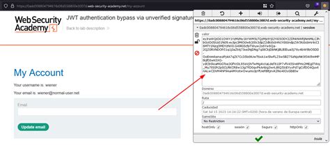 Jwt Authentication Bypass Via Unverified Signature Portswigger Write