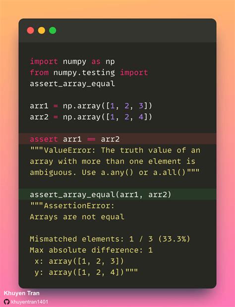 Numpy Codecut