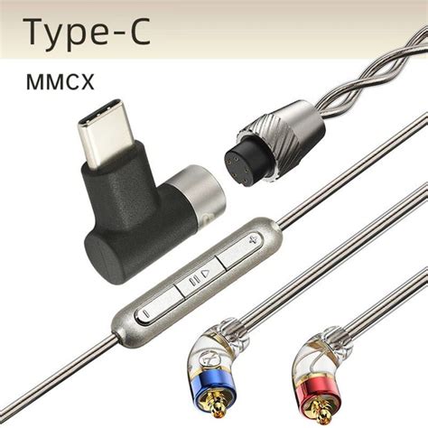 Наушники Внутриканальные Cvj Кабель для обновления наушников Ls200 с разъемом 4 4 мм 2 5 мм 3 5