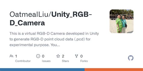 github oatmealliu unity rgb d camera this is a virtual rgb d camera