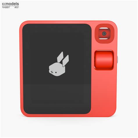 Rabbit R1 Pocket Ai Assistant 3d Model Download Audio Devices On