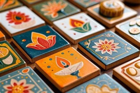 Create A Memory Game With Cards Featuring Diwalith Generative Ai