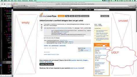 Why Stackoverflows Website Is Not Optimized To Big Screen Meta