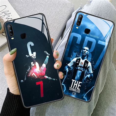 Jual Ts 48 Christiano Ronaldo Hd Glass Casing Untuk Vivo Y17 Y95 Y15 Y85 Y12 Y11 V9 Y89 Y91c Y93