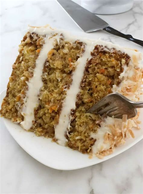 Pineapple Coconut Carrot Cake Savor The Best
