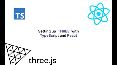 Setup Three Js With React And Typescript Youtube