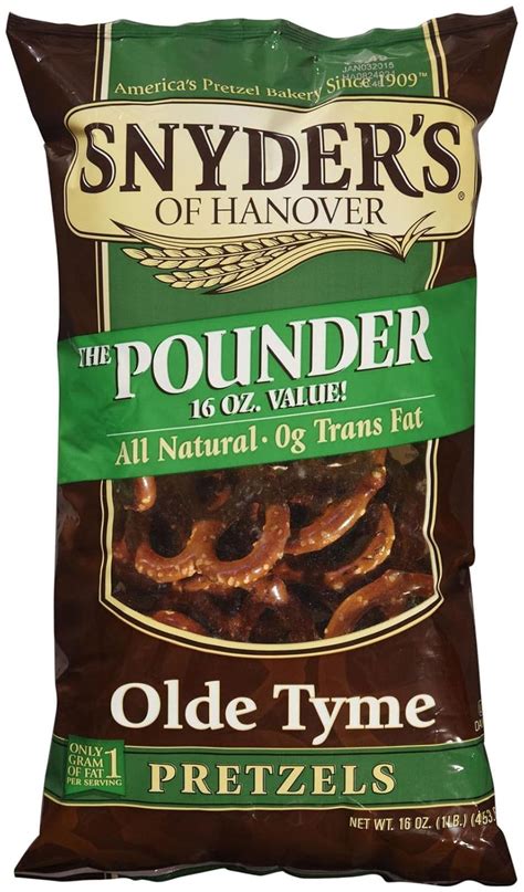 Snyders Of Hanover Olde Tyme Pretzel 16 Oz