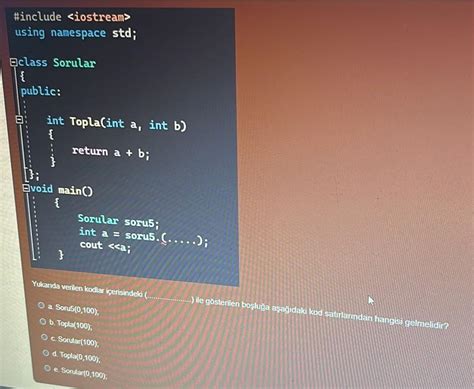Solved Include Using Namespace Std Eclass Sorular Chegg