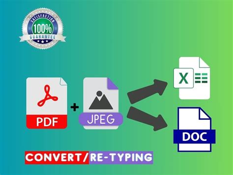 Conversion Of Various File PDF Images Into MS Word Excel Within Hours Upwork