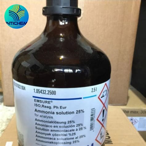 Jual Ammonia Solution 25 Merck Ecer 1 Liter Kota Depok Intichem