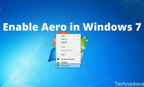 4 Best Ways To Enable Aero In Windows 7 2025 Technadvice