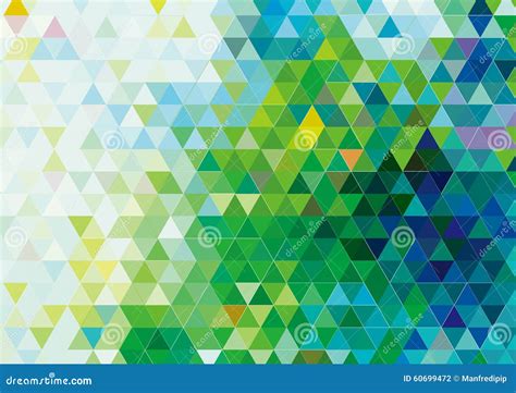 vector triangular pattern background design stock vector illustration