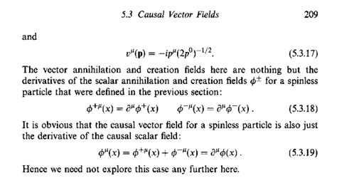 Special Relativity Why Do Many People Say Vector Fields Describe Spin Particle But Omit The