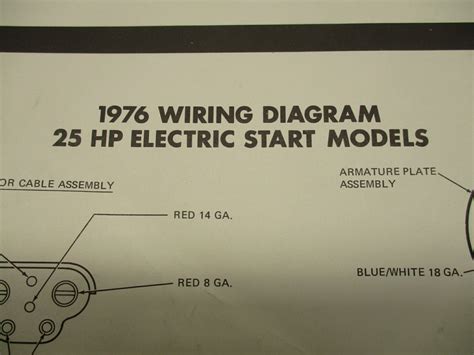 1976 Evinrude And Johnson Outboard Wiring Diagrams 99 35 Hp Models
