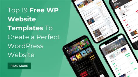 top 19 free wp website templates to create perfect site
