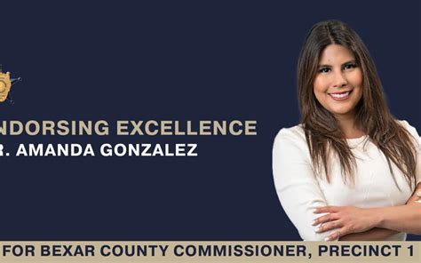 Deputy Sheriffs Association Of Bexar County Endorses Dr Amanda