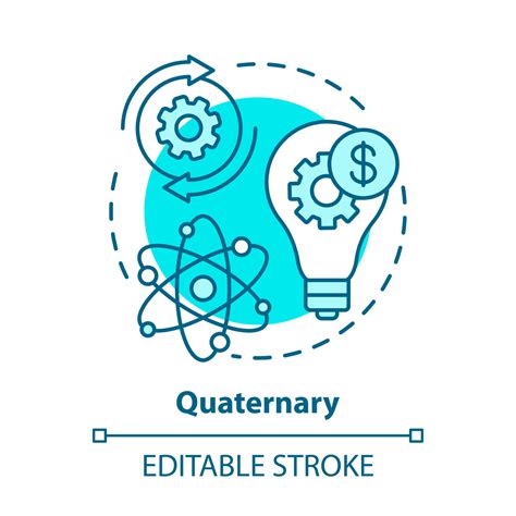 Quaternary Blue Concept Icon Knowledge Sector Idea Thin Line Illustration Information Based