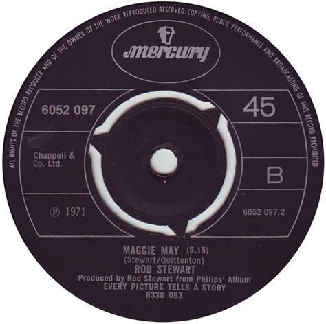 Rod Stewart Reason To Believe Maggie May Mercury Uk 6052 097