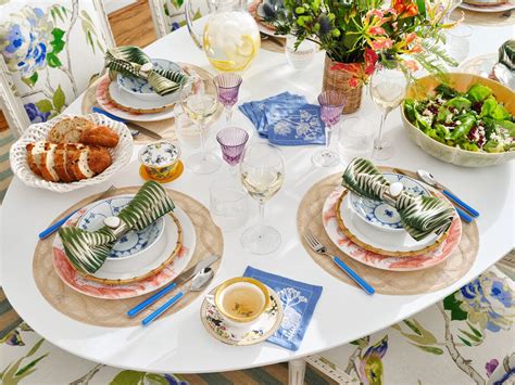 Set A Warm Weather Table One Kings Lane Our Style Blog