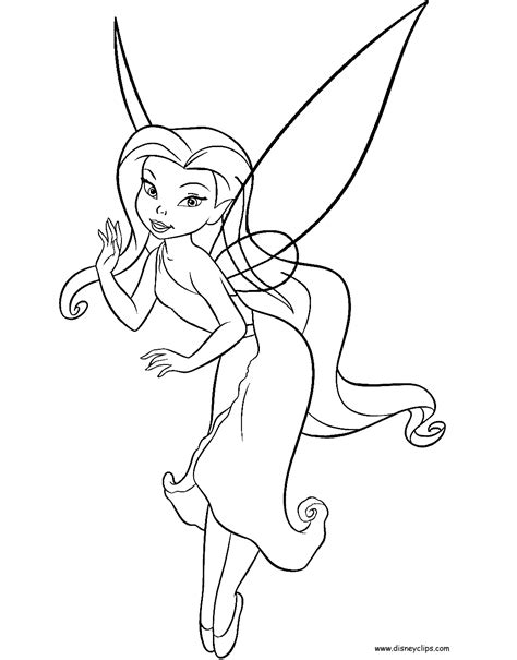 Silvermist Coloring Pages