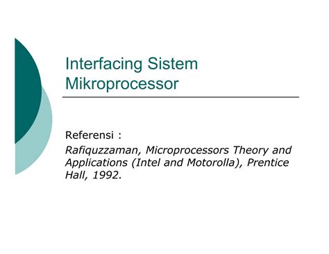 Solution 23 Interfacing Sistem Mikroprocessor Read Only Compatibility