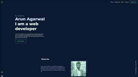 Arun Agarwal On Linkedin Britanychiang Reactjs Portfoliowebsite Opensource