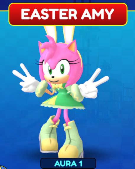 Easter Amy Sonic Speed Simulator Sonicreferencephotos On Tumblr