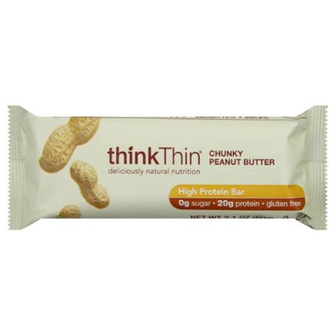 Think Products Chunky Peanut Butter Thin Bar 10 Pack