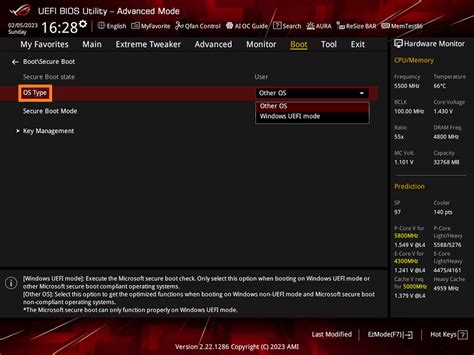 Motherboard How To Enable Or Disable Secure Boot Republic Of