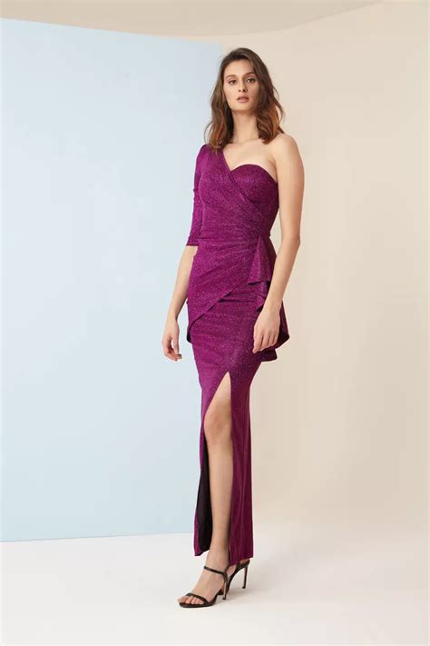 Purple Maxi Dress 964339 027 Party Dresses Keikei