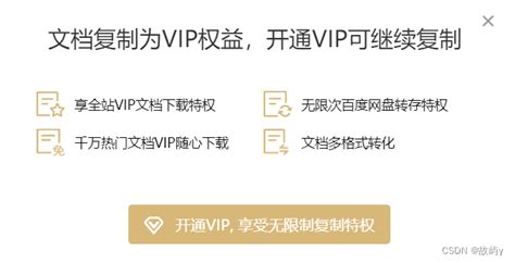 如何解决文档复制时候禁止复制的限制 csdn不让复制 csdn博客