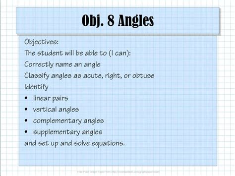 Angle Pairs Quarter 2 Grade 7 Mathematicspptx